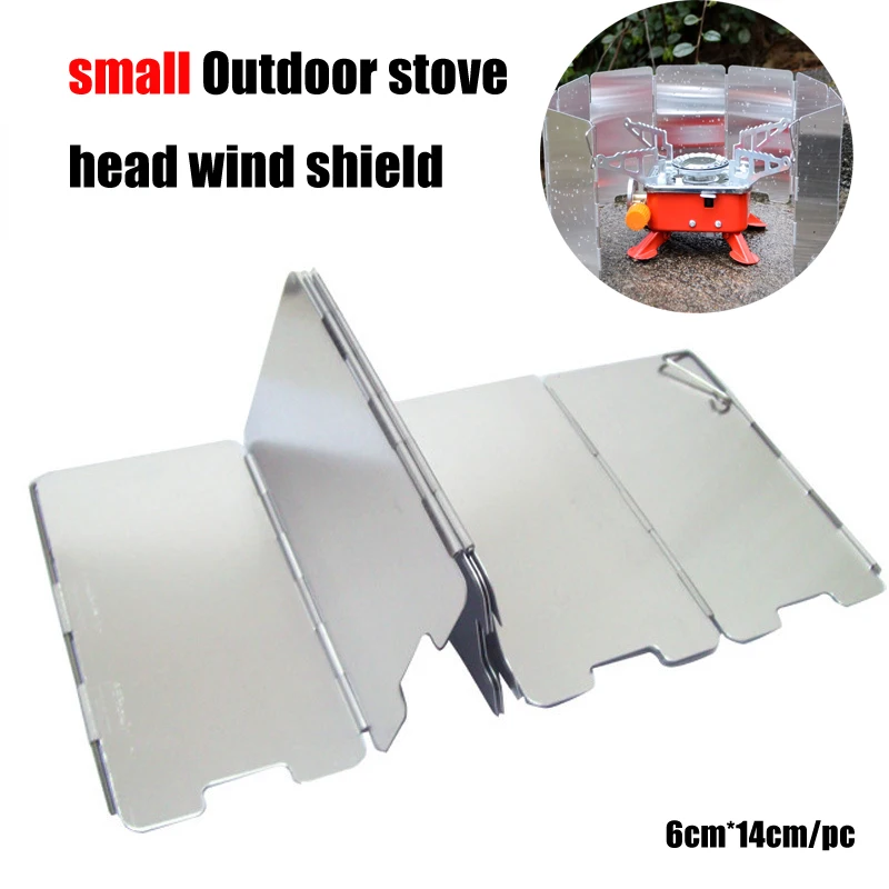 9Plates-Gas-Stove-Wind-Shield-Outdoor-Camping-Small-Portable-Picnic ...