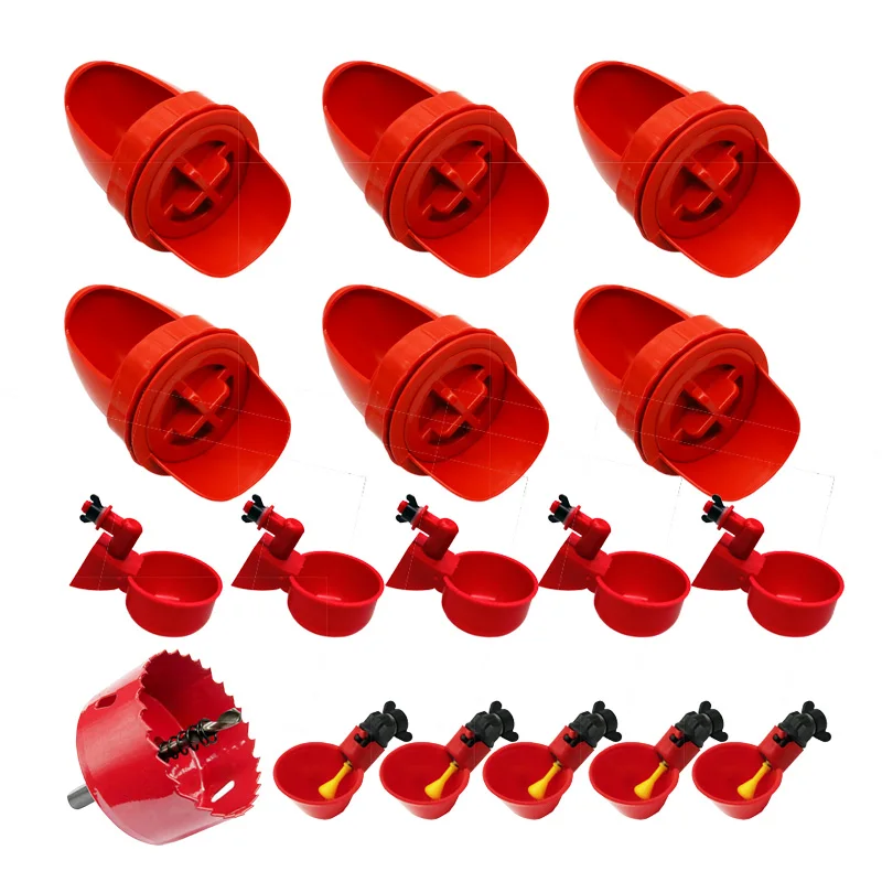 Generic Chicken Feeder Poultry Feeding Supplies Diy Rain Proof Poultry ...