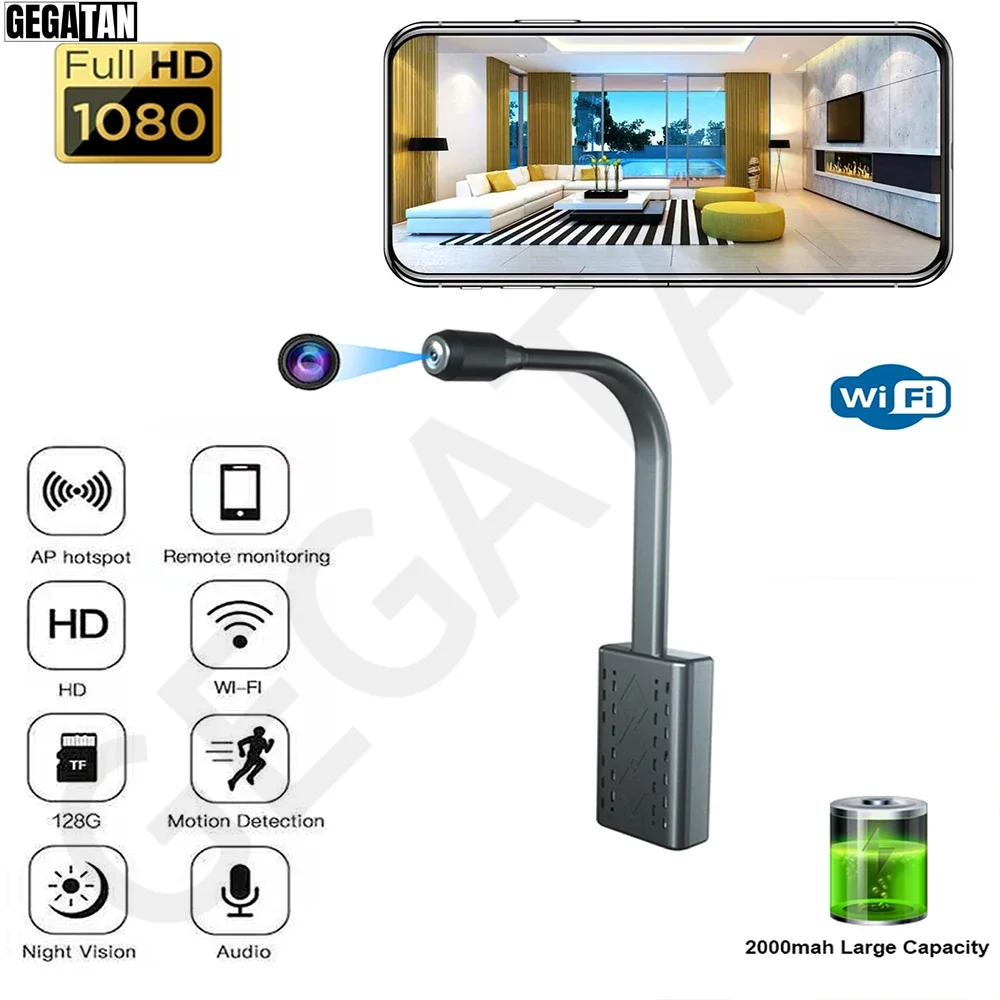 GEGATAN-Mini-WiFi-Camera-2000mah-Flexible-Smallest-HD-Portable-IP ...