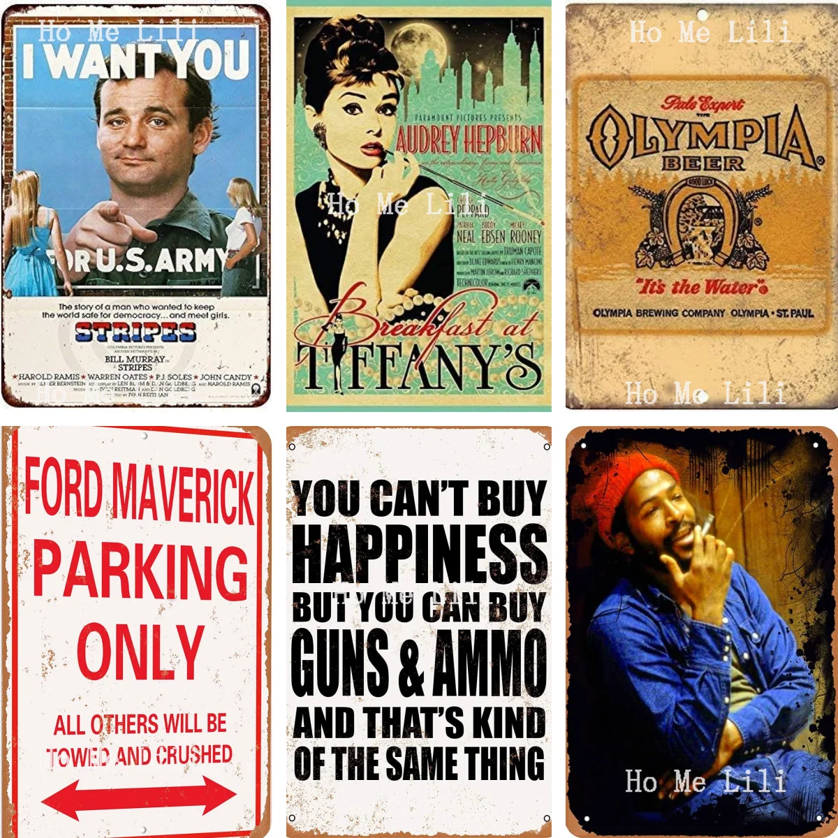 Bill Murray Stripes Poster