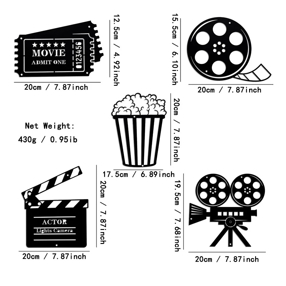 Movie Theater Black And White Clipart