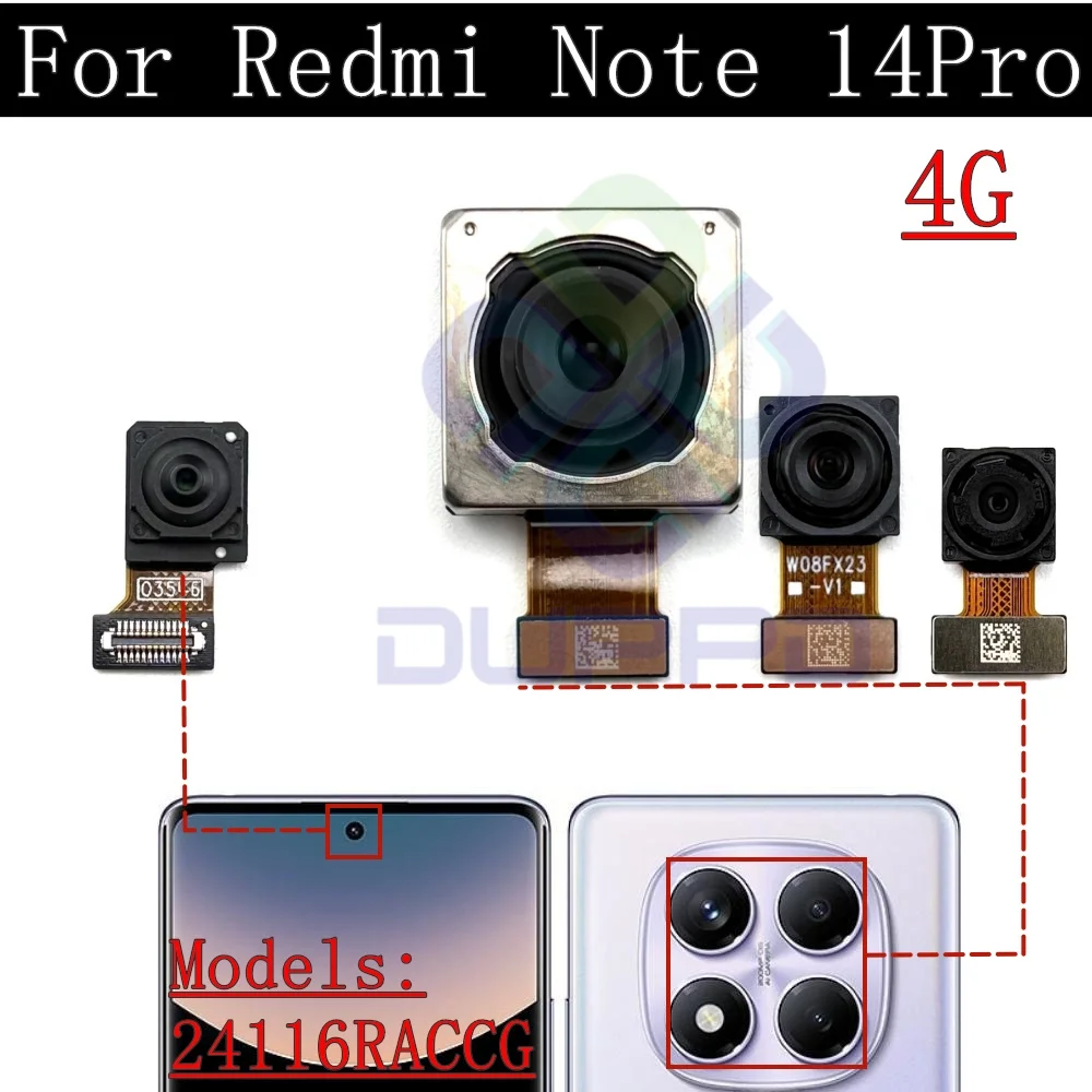 Xiaomi Redmi Note 14 Rear Camera Module: Real-World Repair Experience ...