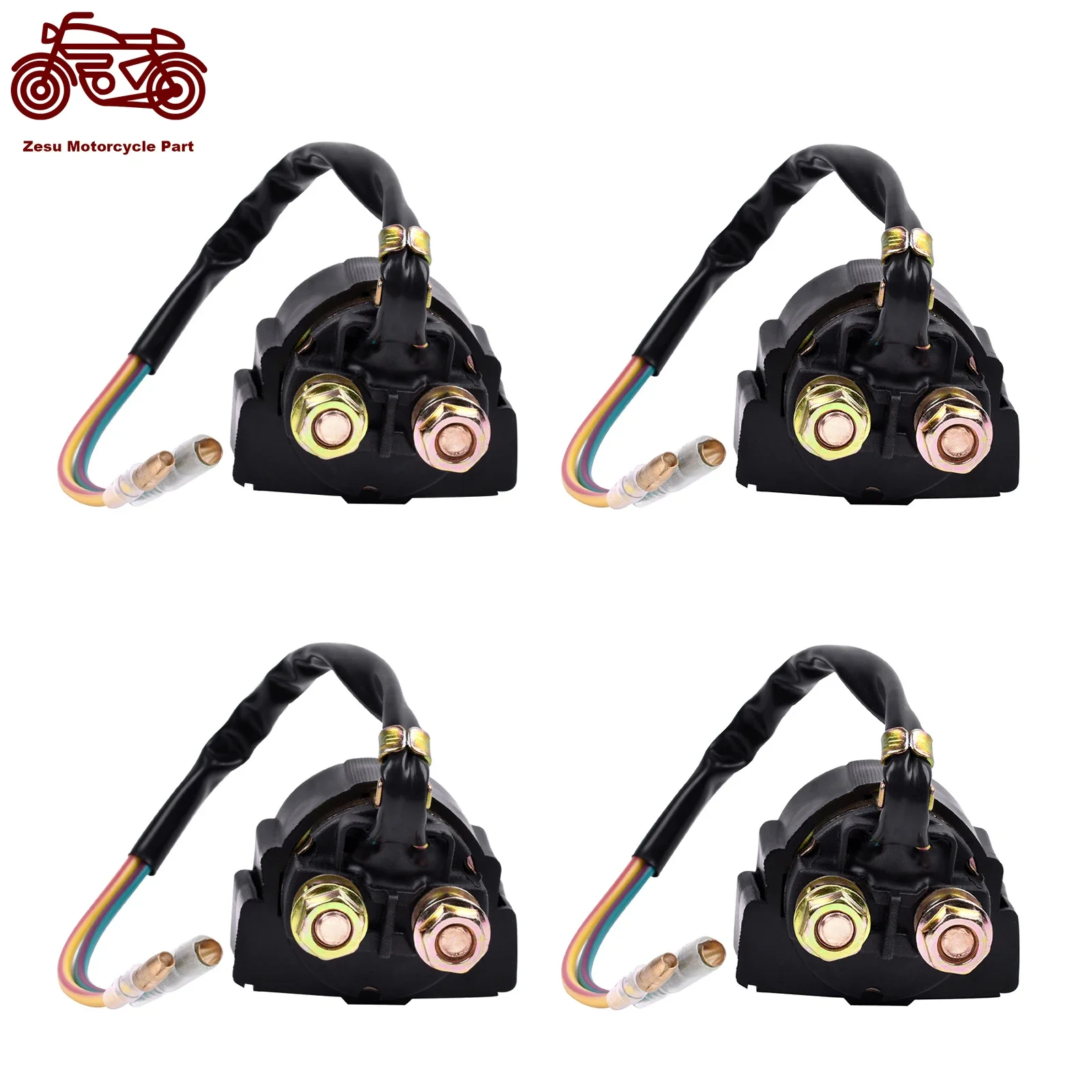 Motorcycle Electrical Starter Solenoid Relay Switches For HONDA ...