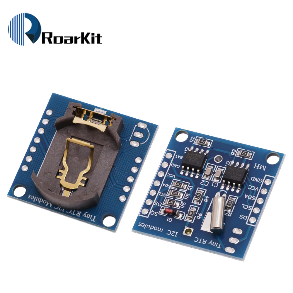 1 pces os módulos minúsculos rtc i2c 24c32 memória ds1307 relógio módulo rtc para arduino (sem ...
