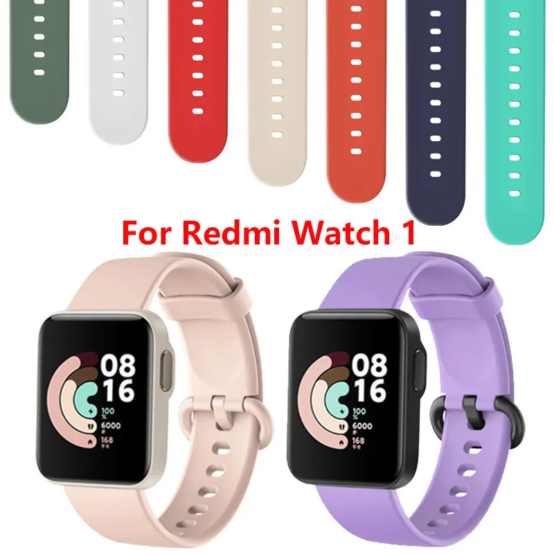 Silicone-Watch-Strap-For-Redmi-watch-1-Watch1-WristBand-Bracelet ...