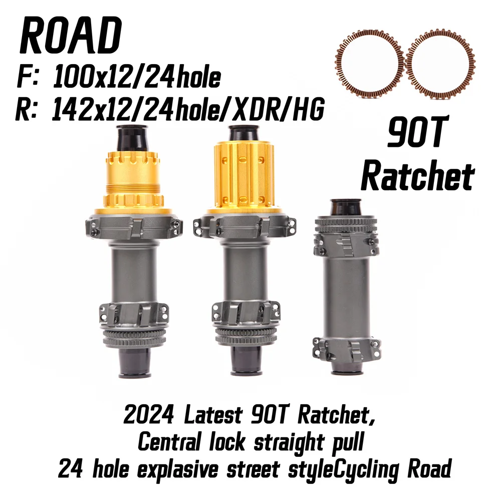 ROAD-2024-Latest-Wheel-Hub-Uitra-LigntCentral-Control-Disc-24-Hole ...