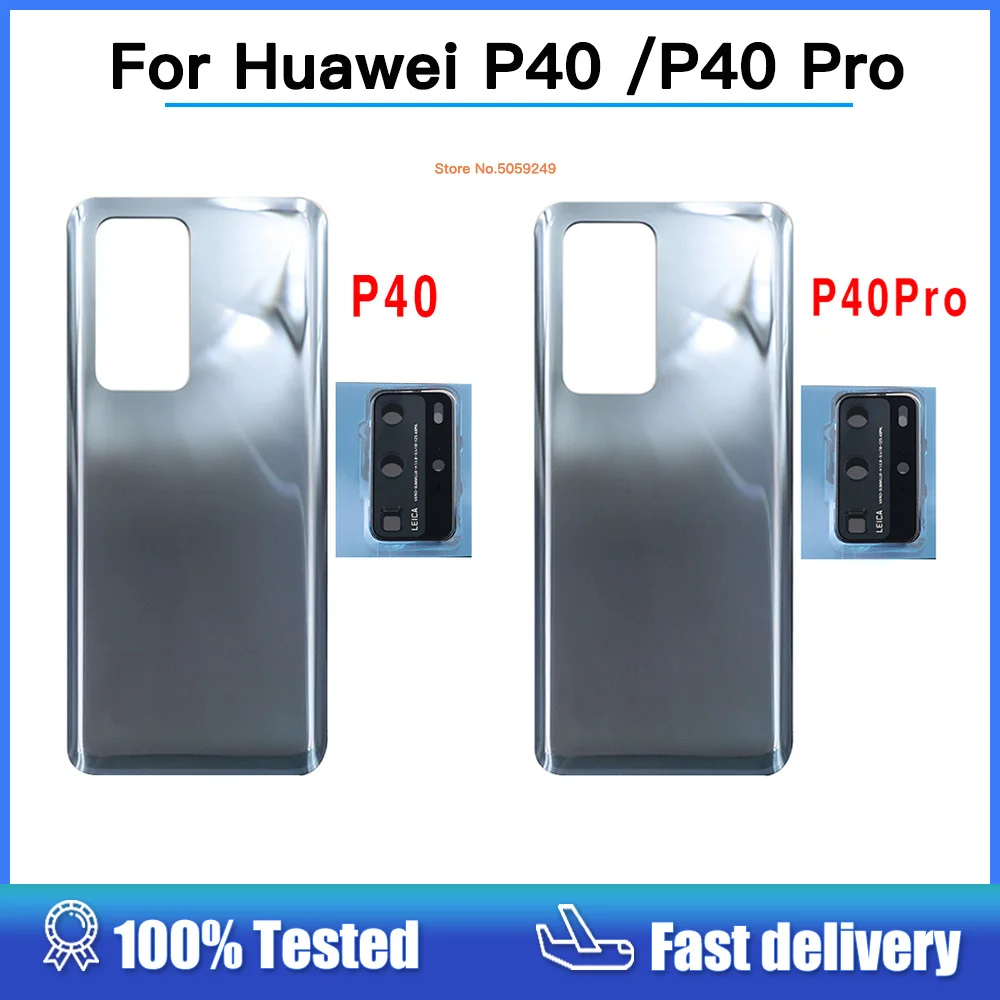 High-quality-Rear-Back-Housing-Door-For-Huawei-P40-Pro-Glass-Battery ...