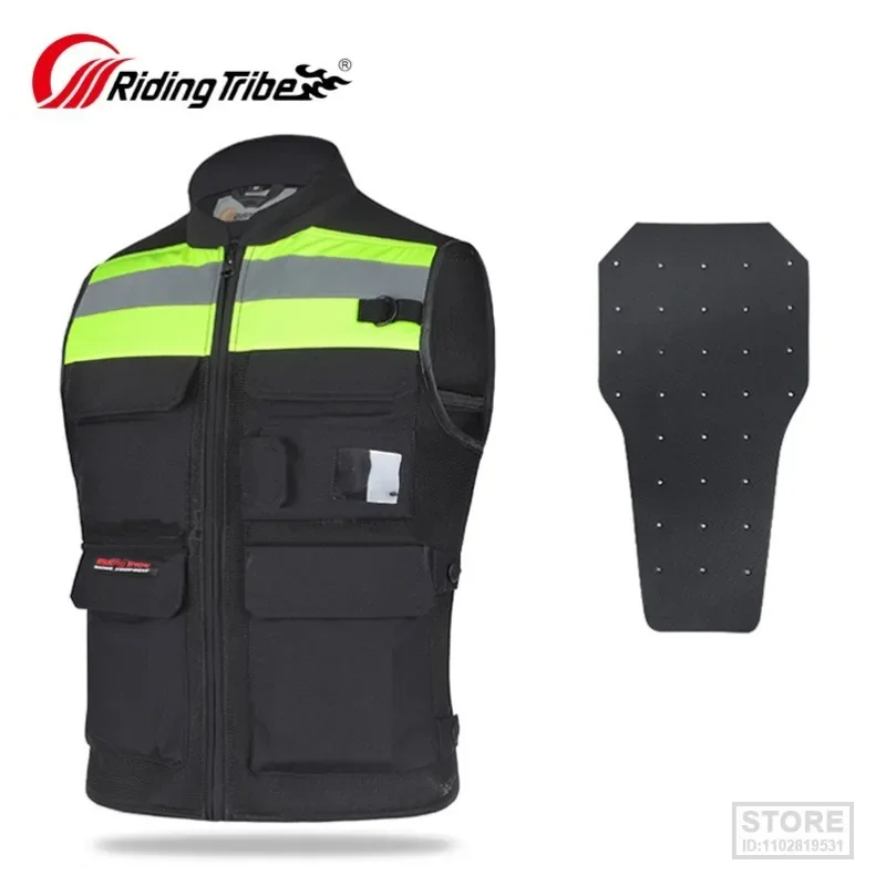 Riding-Triber-Motorcycle-Reflective-Vest-Motorbike-Racing-Non-sleeve ...