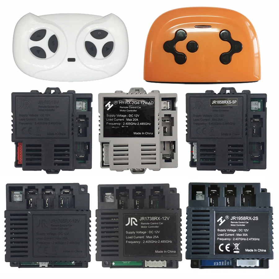 JR-RX-12V Children's electric car bluetooth remote control receiver ...