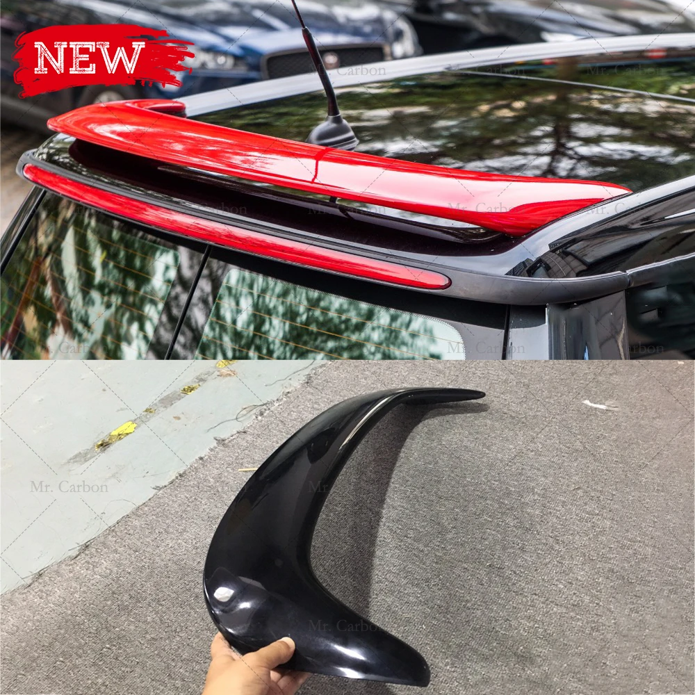 Rool Lip For Mini R55 Clubman Jcw Carbon Fiber Glass Spoiler Trim Body ...