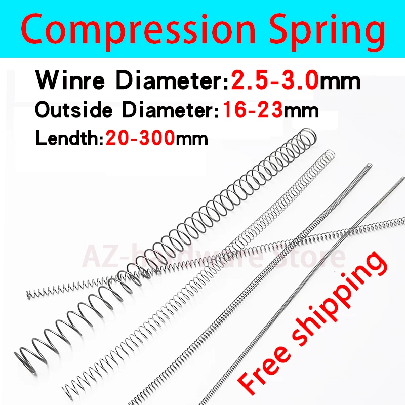 Compression-spring-Return-spring-damping-spring-wire-diameter-2-5-3-0mm ...