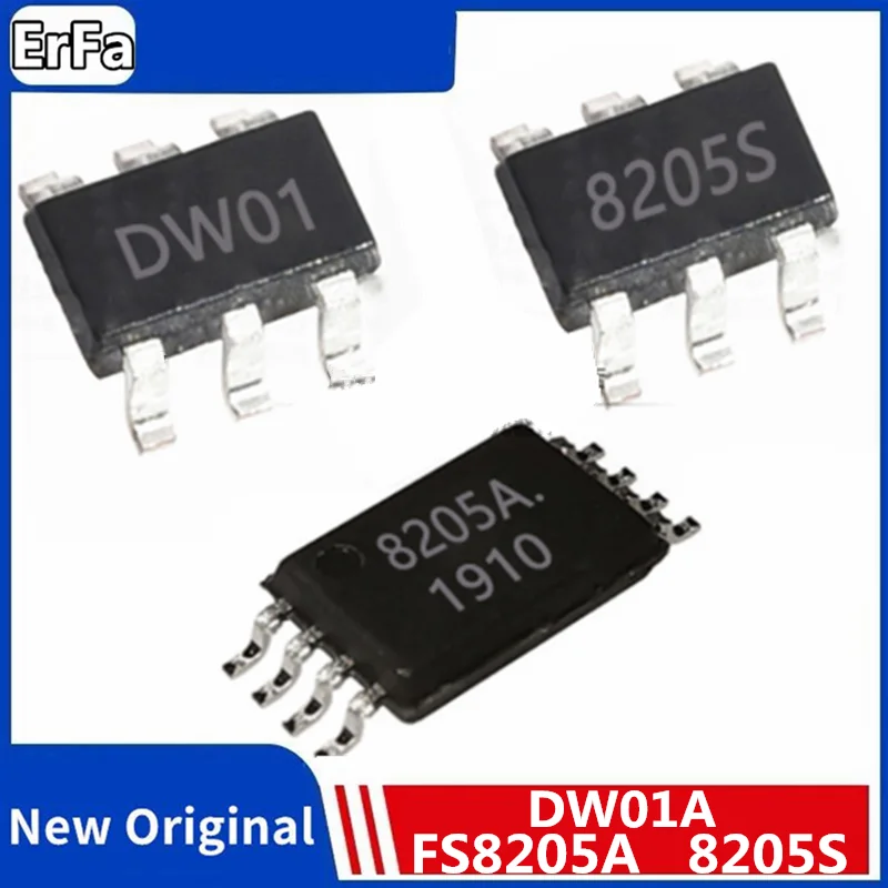 20PCS-LOT-DW01-8205A-Each-10pcs-FS8205A-FS8205-GM8205S-DW01A ...