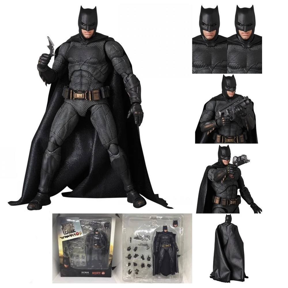 MAFEX 056 BATMAN Justice League Batman Action Figure 16cm Model Doll ...
