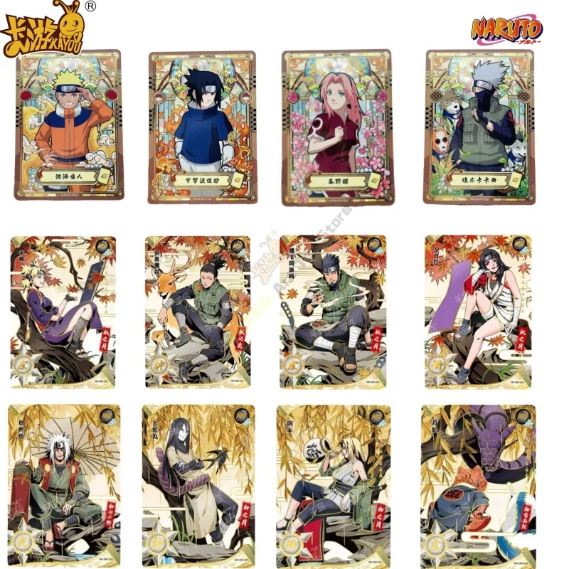 KAYOU Genuine Naruto MR Card T2W6 51~62 Series BTCT MR New10 GEM Rating ...