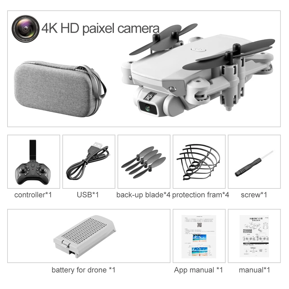Mini Drone 4K Professional HD Camera – 5 Star Drones