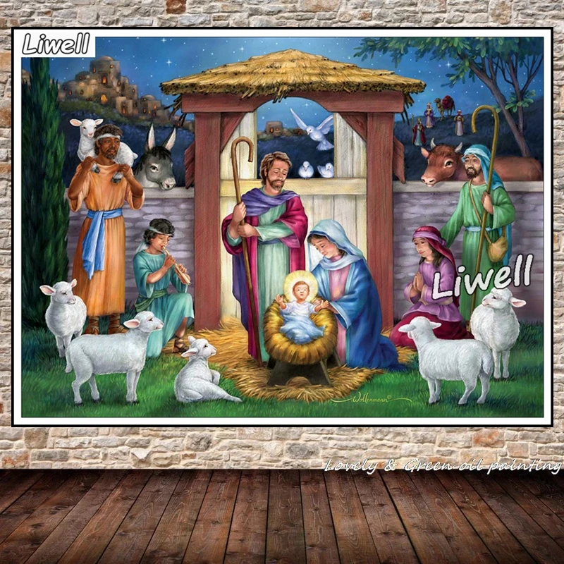 Nativity Painting