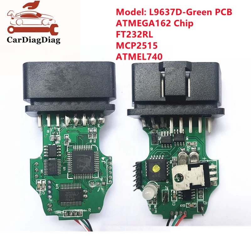 Vagcom – Outil De Diagnostic De Voiture À 16 Broches, Câble 17.8, Pcb ...