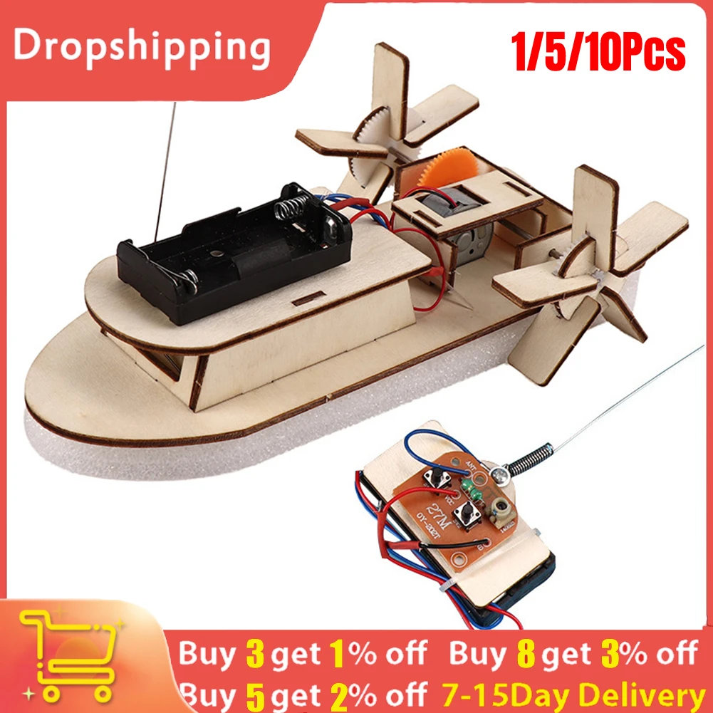 Students-DIY-Paddle-Wheel-Ship-Remote-Control-Boat-Ship-Assembling ...