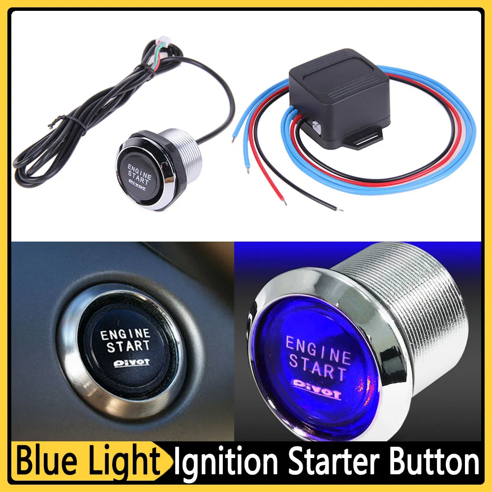 Universal Vehicle Start Press Button Push Switch Auto Car Ignition ...
