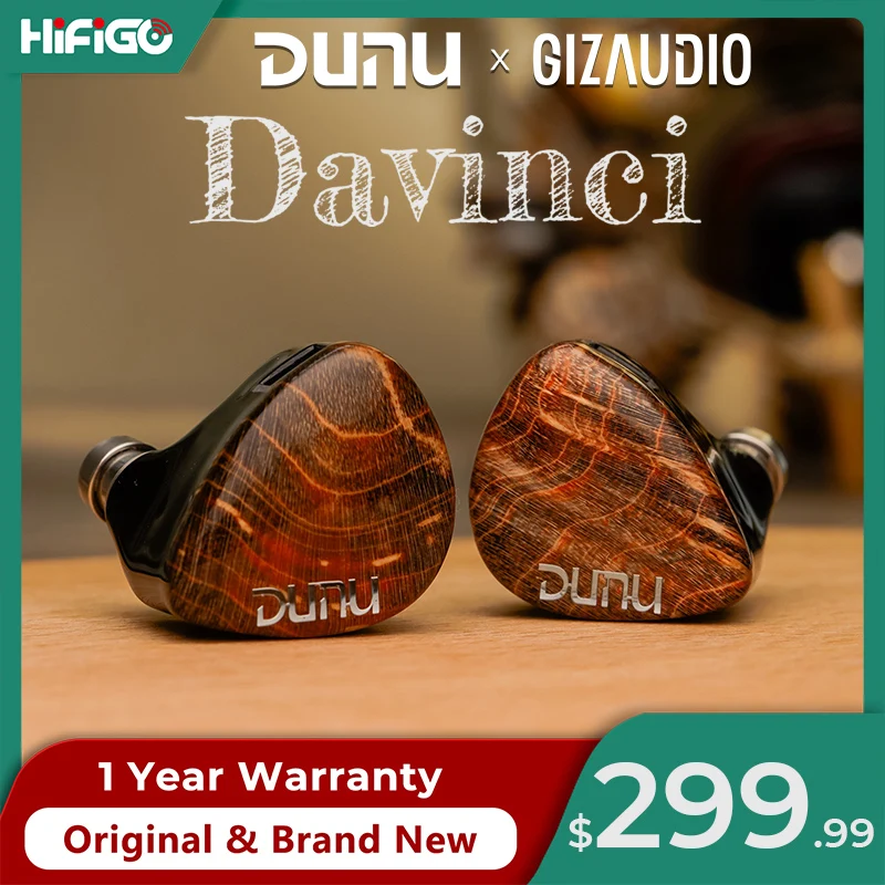 HiFiGo-DUNU-x-Gizaudio-DaVinci-2DD-4BA-Hybrid-In-ear-monitor-Earphones ...