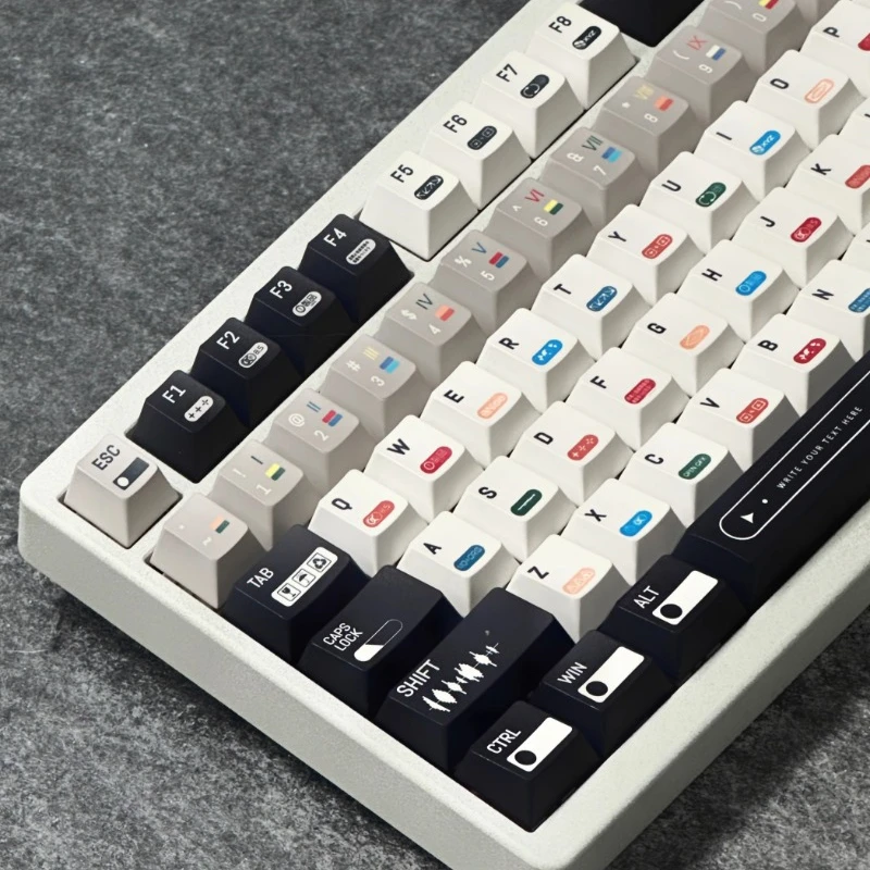 Original Theme Keycap Set 142Key PBT Custom Personalized Japanese ...
