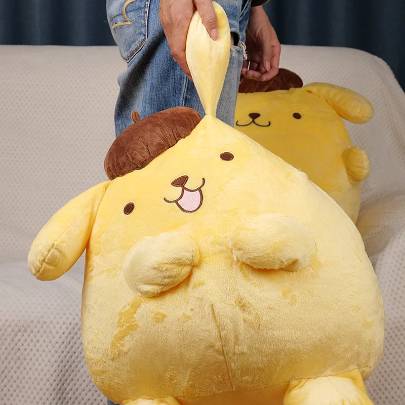 Sanrio Cartoon Pompompurin Stuffed Plush Toys Kawaii Super Soft Pillow ...