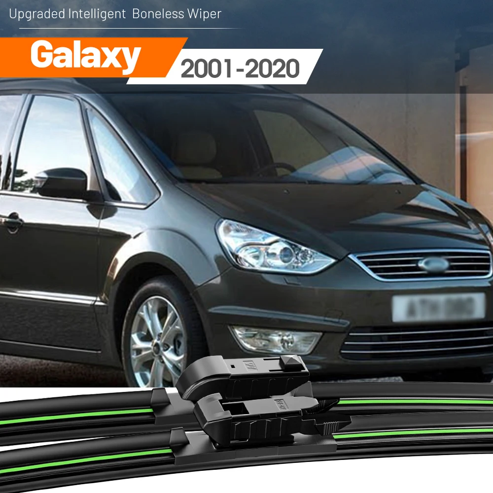 2pcs For Ford Galaxy Mk2 Mk3 Mk4 2001-2020 Front Windshield Wiper ...