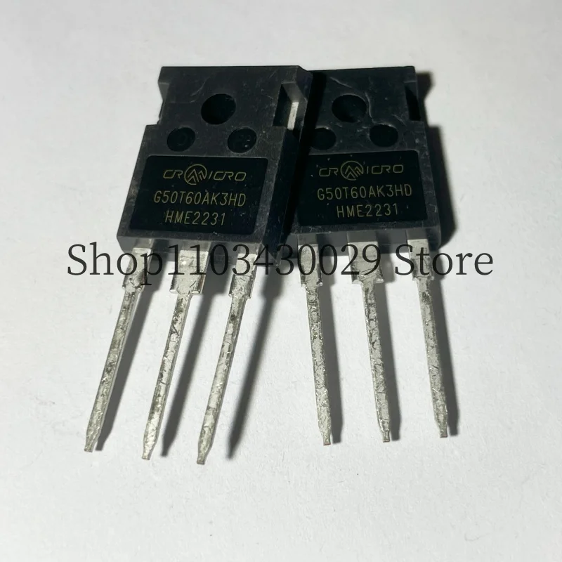 10Pcs-New-Original-CRG50T60AK3HD-G50T60AK3HD-TO-247-50A-600V-Trench-FS ...