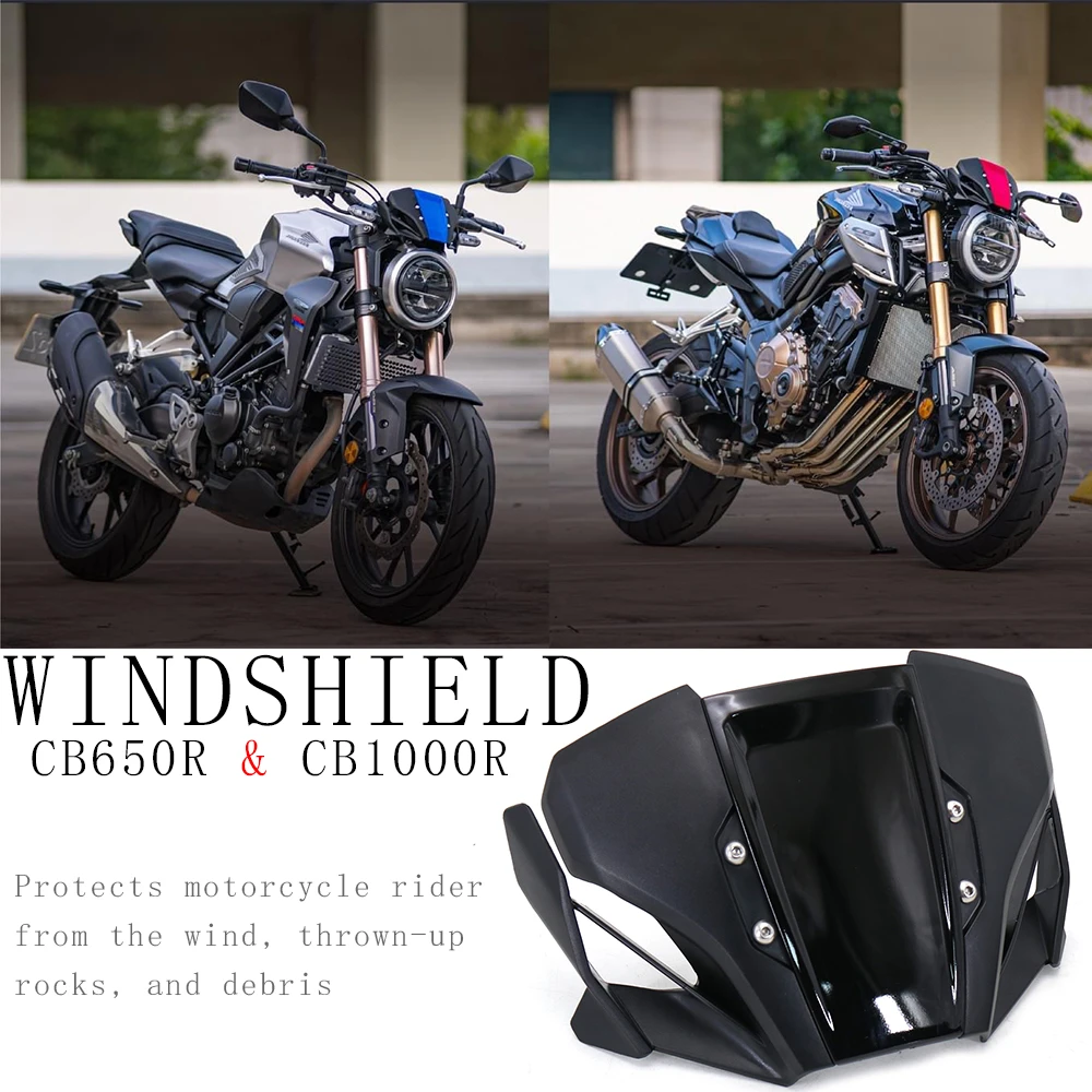 Motorcycle Accessories Front Screen Windshield WindScreen Wind ...