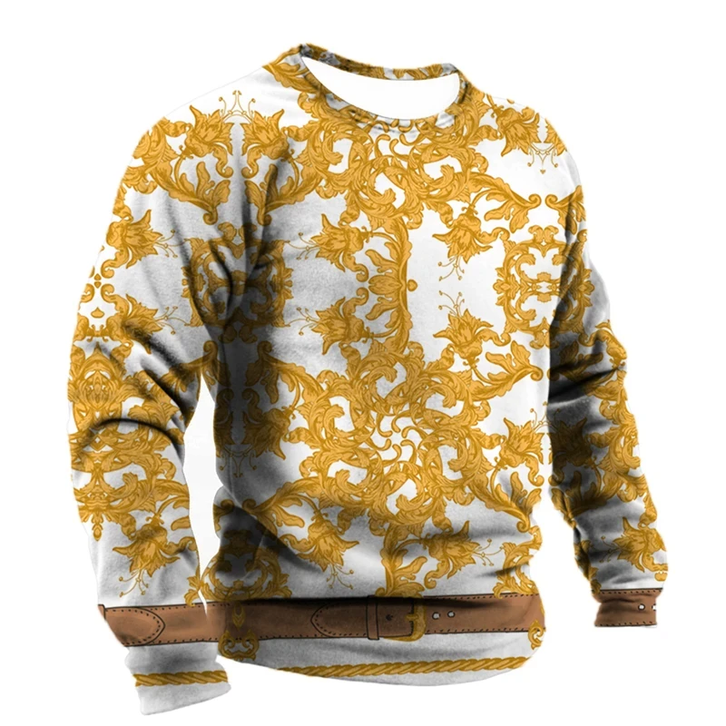 Luxury-Social-Gold-Chain-3D-Print-Pullovers-Baroque-Graphic-Sweatshirts ...