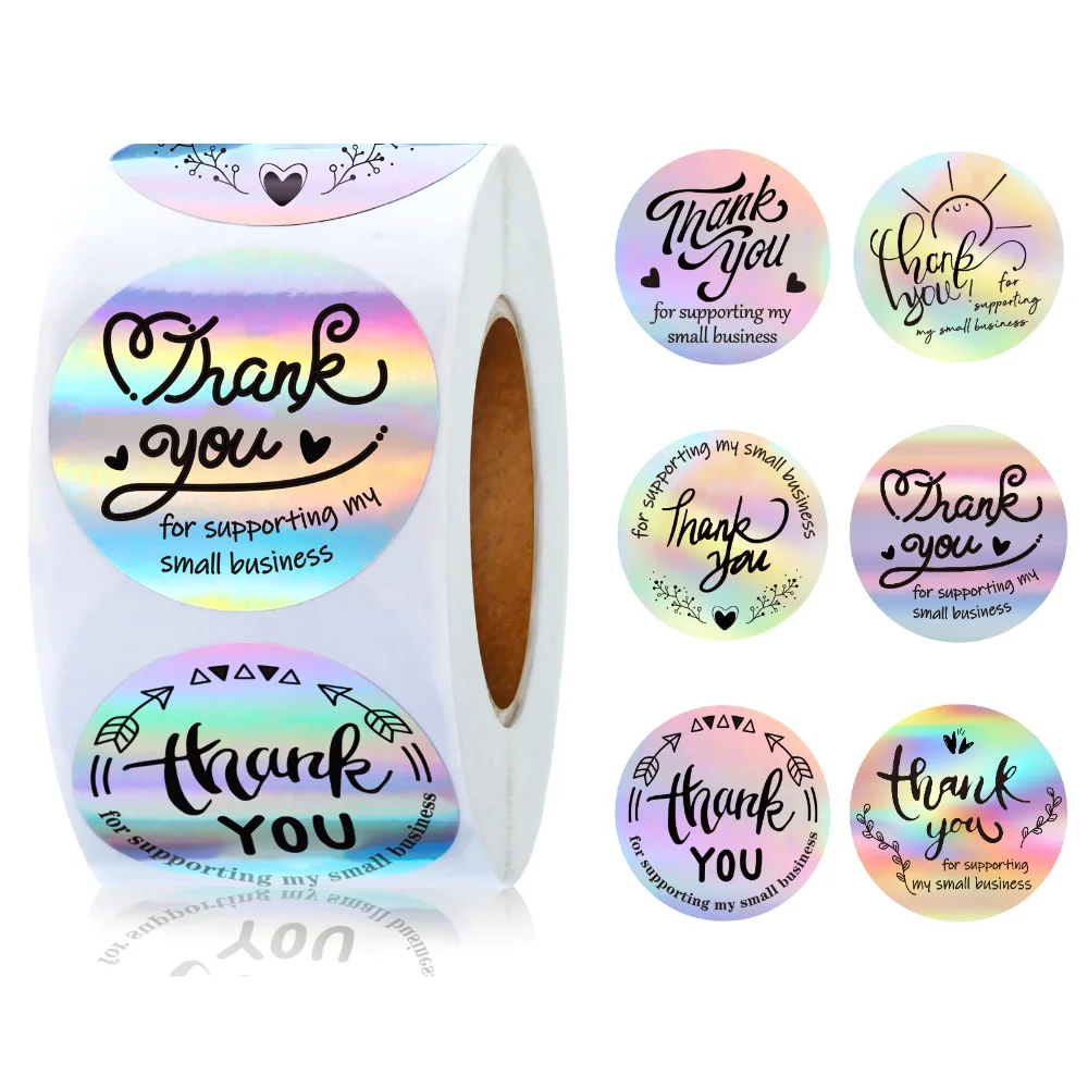 500-Pcs-Thank-You-Stickers-Roll-Lables-for-Packaging-Envelope-Seals ...