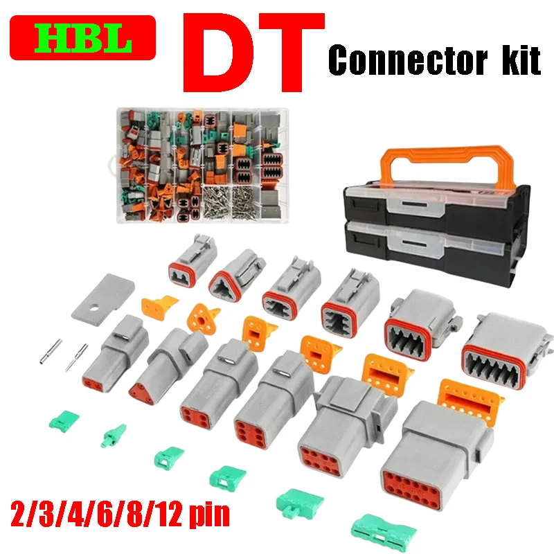 Rade-Kit-de-conector-de-coche-serie-DT-cable-impermeable-DT06-04-2 ...