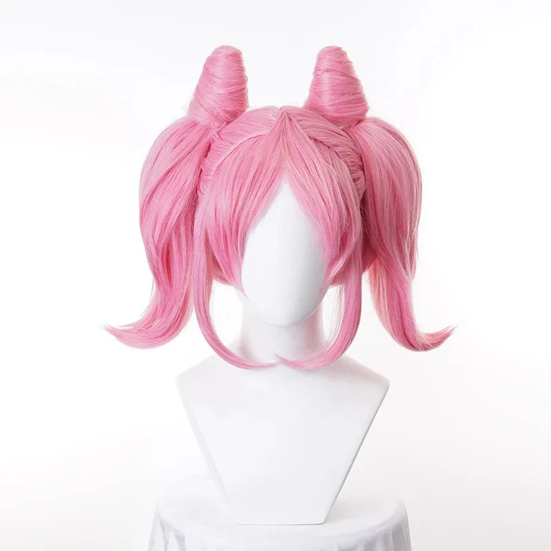 zizi 2025 Moon Sailor Chibi Usa Chibiusa Short Pink With Ponytail Clip ...