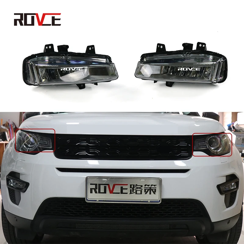ROVCE-Car-Head-Front-Fog-Light-For-Land-Rover-DISCOVERY-SPORT-L550-2015 ...