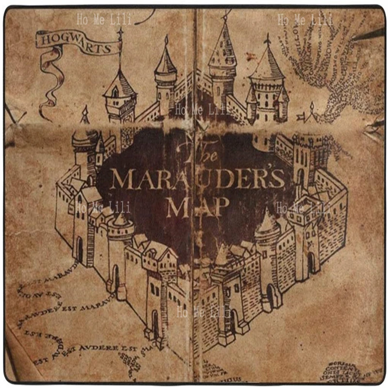 Hogwarts School Of Witchcraft And Wizardry Map