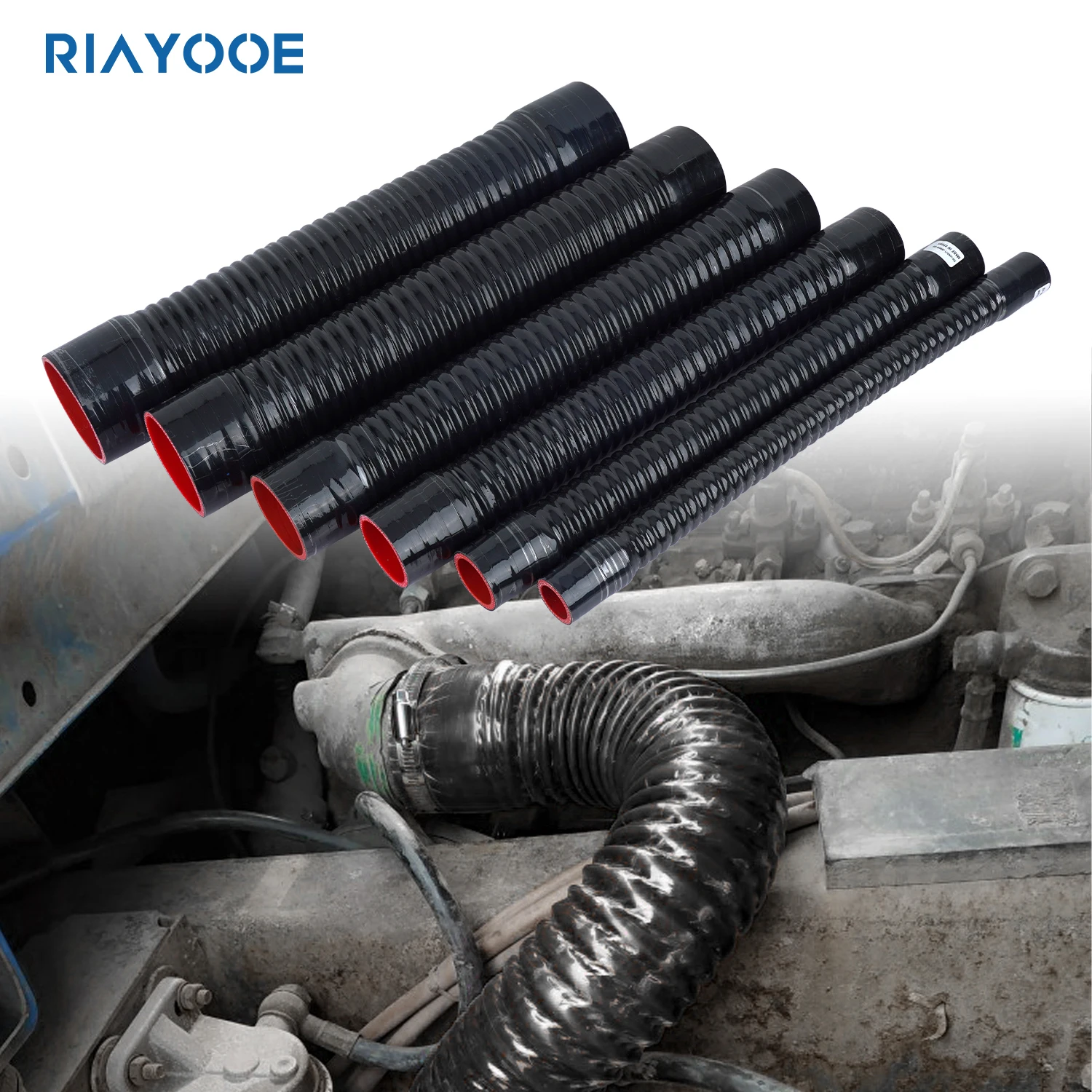 ID28-83mm-Silicone-Flexible-Hose-Water-Radiator-Tube-50MM-Air-Intake ...