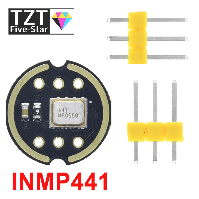 I2s Interface Inmp441 Mems High Precision Low Power Ultra Small Volumeesp32 I2s Pins