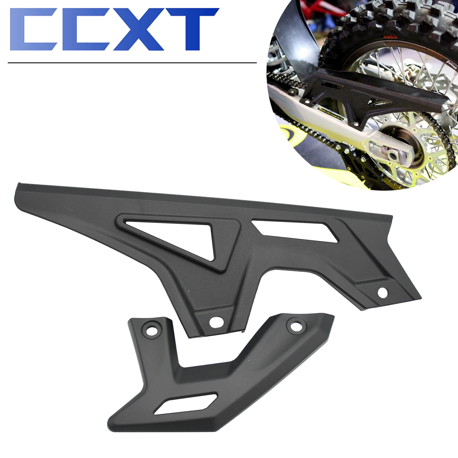 Electric-Motorcycle-Sprocket-Chain-Cover-Guard-Chain-Cap-For-Sur-Ron ...