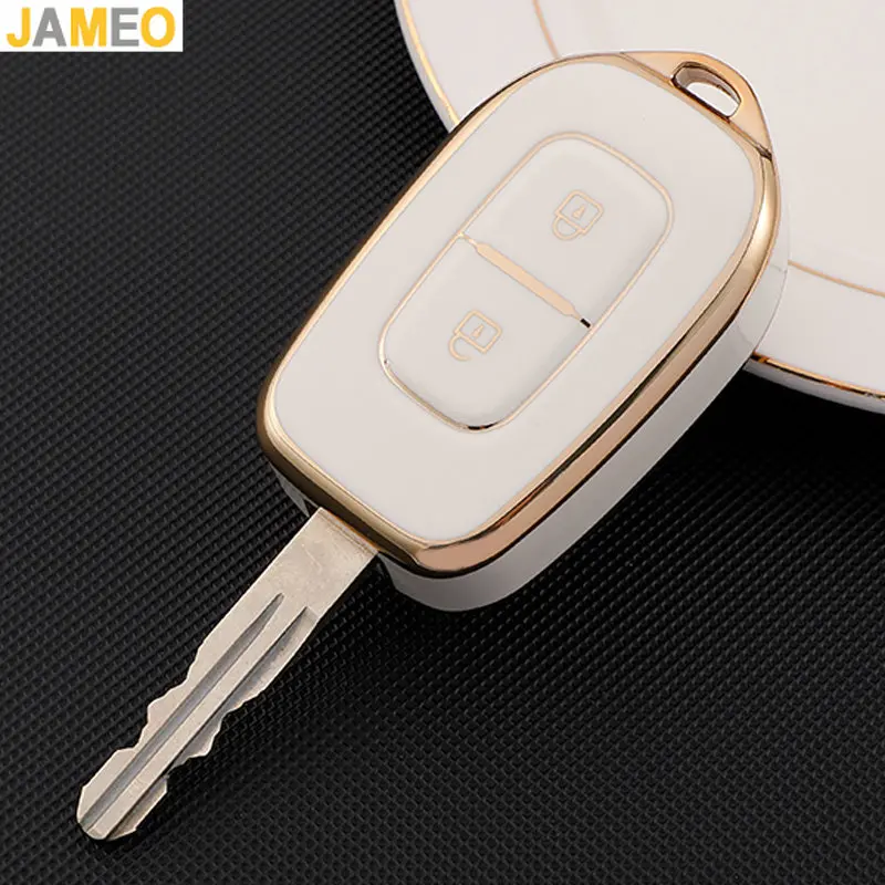 TPU Car Key Case Cover For Renault Kwid Traffic Symbol Dacia Sandero ...