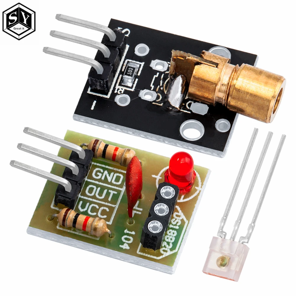 KY-008-650nm-Laser-Transmitter-Module-with-Laser-Sensor-Module-Non ...