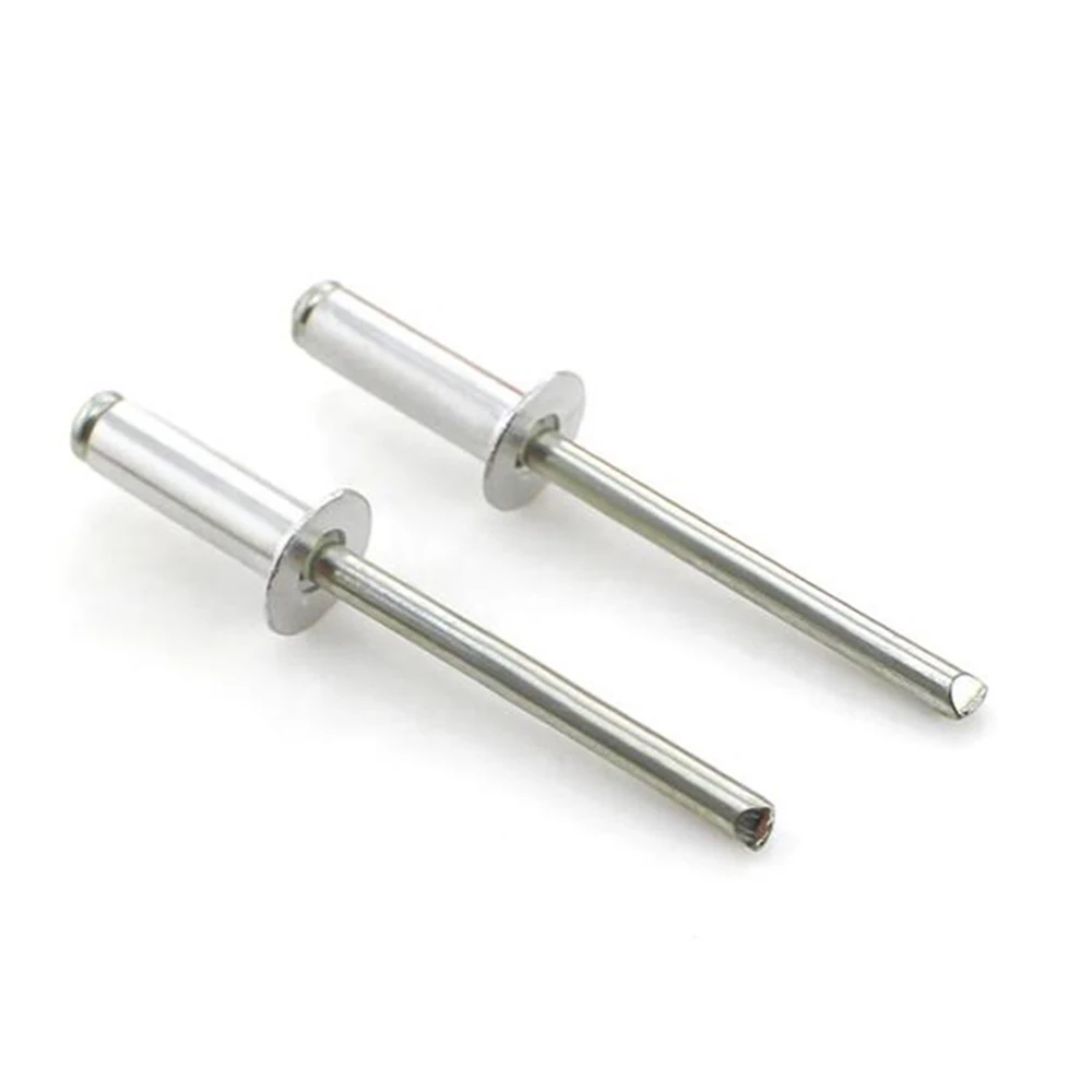 30pcs Countersunk Head Aluminum Blind Rivets Decorating Nails Flat Head ...