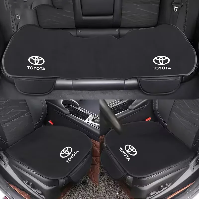 Car-Front-Rear-Seat-Cushion-Flannel-Cover-Interior-Accessories-For ...