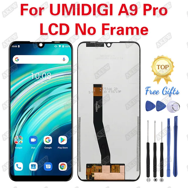 Original For UMIDIGI A9 Pro LCD Display Touch Screen 100% Tested For ...