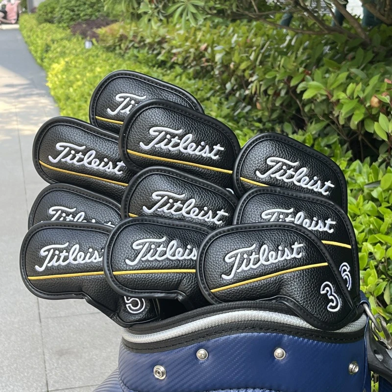 Golf Club Cover Magnet Head Cover Irons Cover Clubs Iron Set Protecter ...