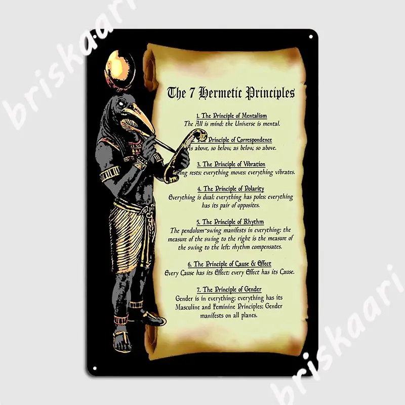 Thoth And The 7 Hermetic Principles Egyptian And Greek Philosophy From ...