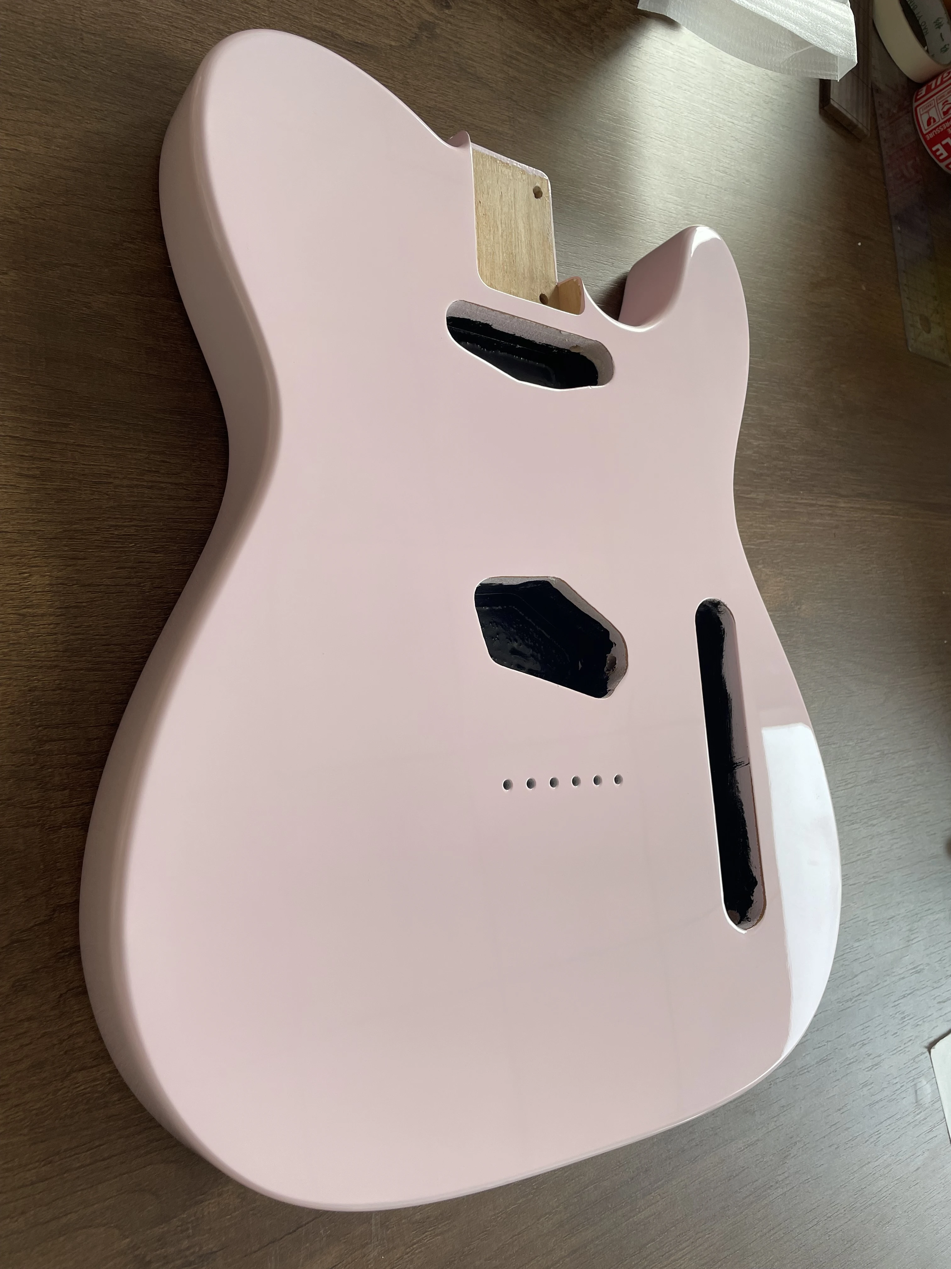 Rare Color New Diy Upgrade Alder Wood High Gloss Finished Blank Tele ...