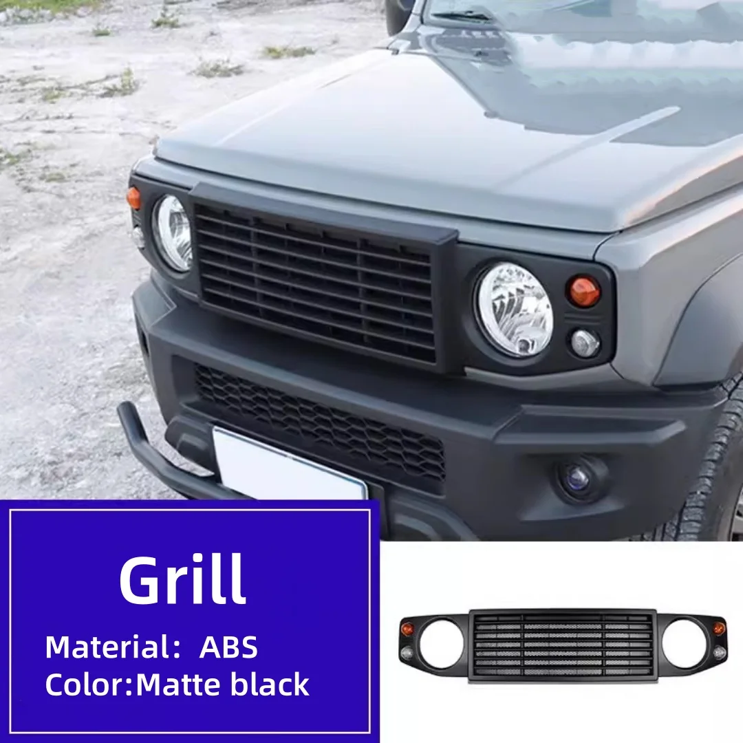 Car-Grill-for-Suzuki-Jimny-JB64-JB74-2019-2024-modified-Grille-Grill ...