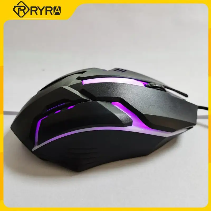 RYRA-Wired-Gaming-Mouse-7-Colors-LED-Backlight-Ergonomics-Gamer-Mouse ...