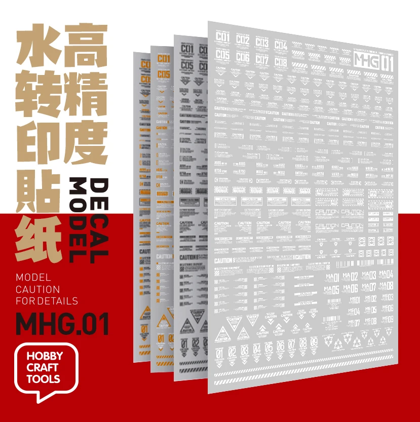 High-Precision-Water-Sticker-Universal-Warning-Label-For-MHG01-1-100-1 ...