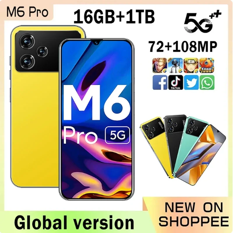 M6-Pro-Smartphone-Vers-o-Global-16GB-1TB-7-3-Celular-Gaming-Celular ...
